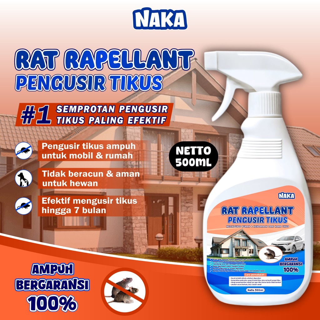 Jual Rat Rappelent Pengusir Tikus + Desinfektan Anti Tikus Obat ...