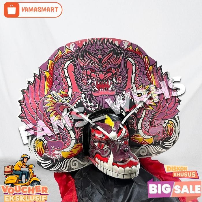 Jual Barongan Anak Ukuran Jumbo Spons Devil Barongan Spons Barongan ...