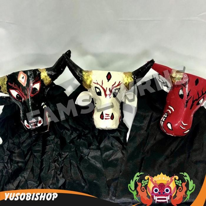 Jual Bantengan Anak Bantengan Kayu Berbagai Variasi Bf 1 | Shopee Indonesia
