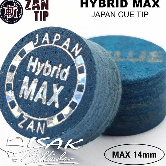 Jual BEBAS ONGKIR - Zan Japan Laminated Cue Tip - Premier 14 mm (S, M ...