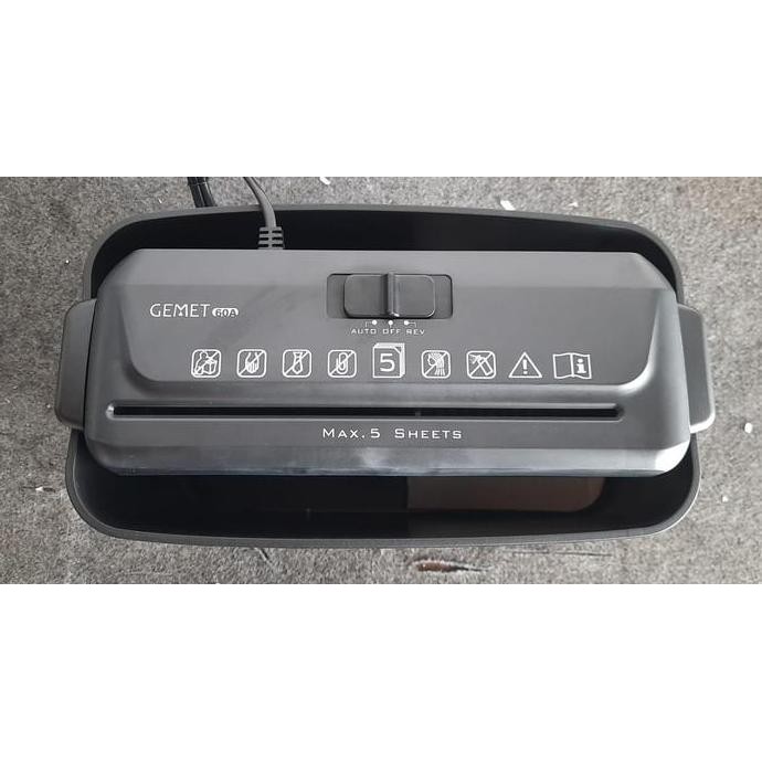 Jual Mesin Penghancur Kertas GEMET 60A - Paper Shredder Machine AS ...