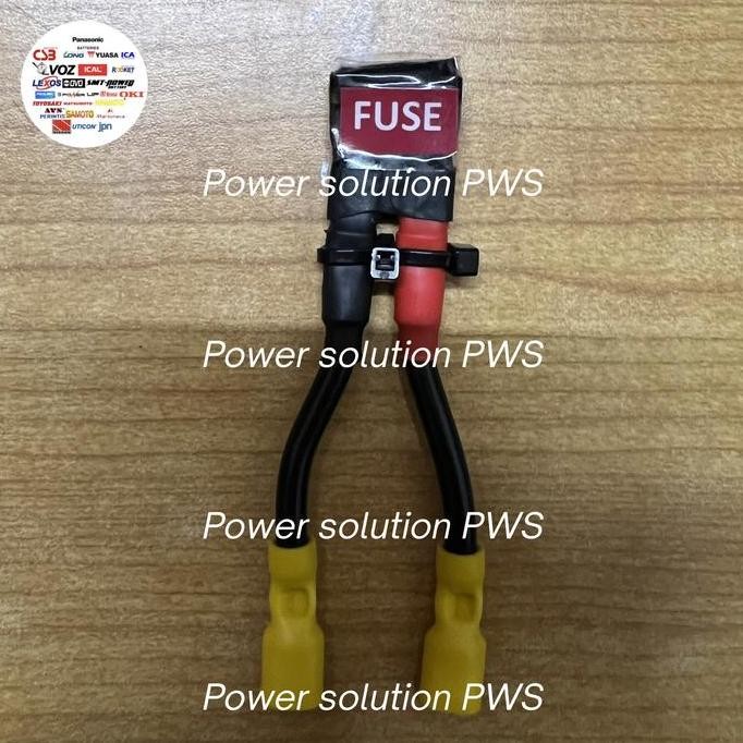 Jual Kabel Jumper Fuse untuk Battery External / Baterai tambahan ups ...