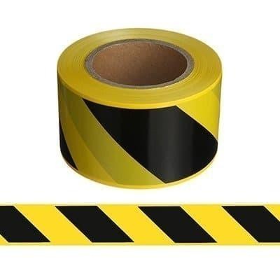 Jual POLICE LINE HITAM KUNING BARRICADE GARIS POLISI MIWA 2INCH dan ...