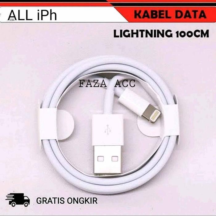 Jual KABEL DATA IPH 5/6/7 ORIGINAL 100% IP 8/6+/7+/8+/10/11/12/13/14/15 ...