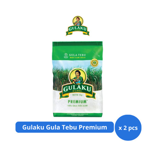 Jual Gulaku Gula Tebu Premium 1kg x 2 pcs | Shopee Indonesia
