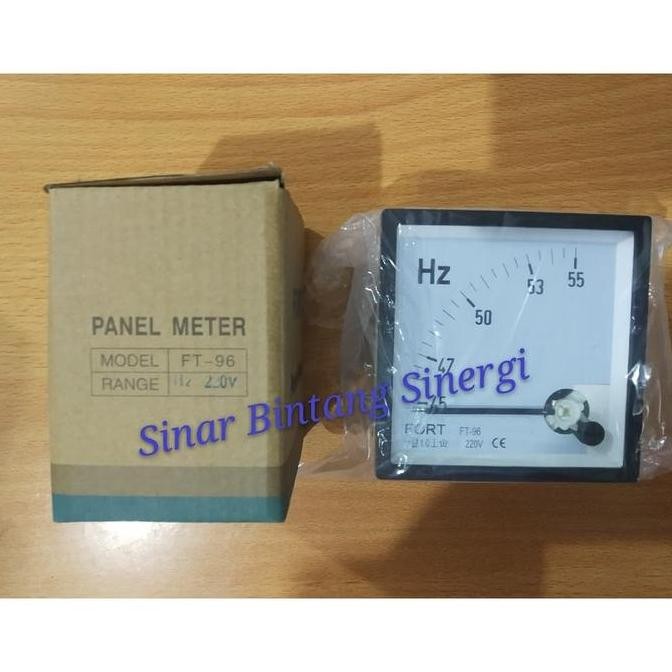 Jual FREQUENCY METER / HZ METER ANALOG JARUM MERK FORT ORIGINAL DAN ...