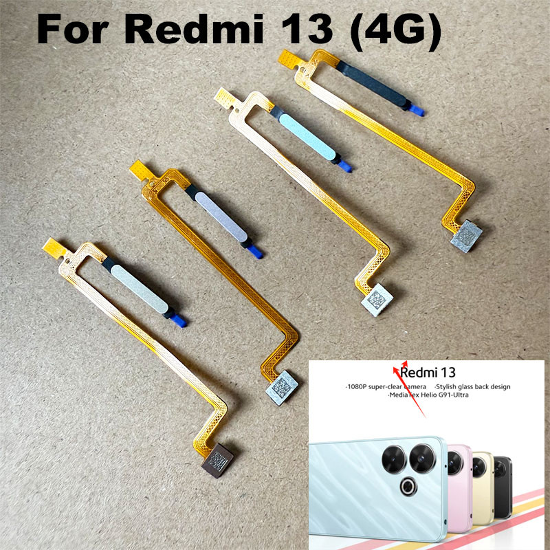 Jual Penggantian Untuk Xiaomi Redmi 13 Fingerprint Sensor Home Back ...