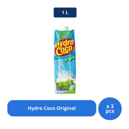 Jual Hydro Coco Original 1L x 3 pcs | Shopee Indonesia