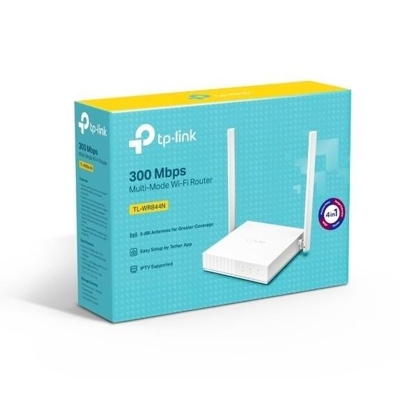 Jual NEW - TP-LINK TL-WR844N 00 Mbps Multi-Mode Wi-Fi Router 4 Port LAN ...