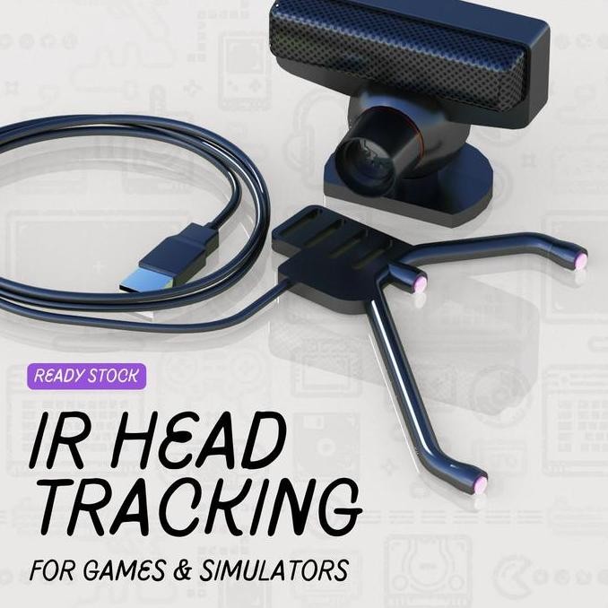 Jual Head Tracking for Gaming Tracker / TrackIR / Infra Red / ETS2 ...