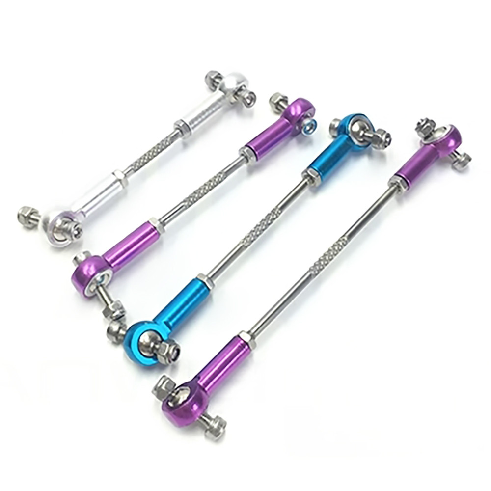 Jual 1PC M3 Push Rod Adjustable Tie Rods Ball Head Joint Stainless ...