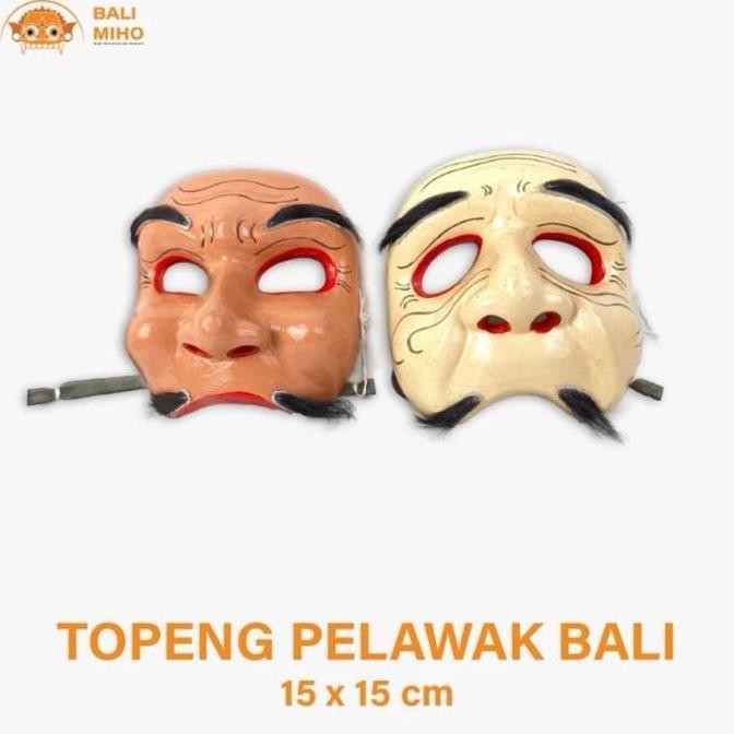 Jual %$%$%$%$] Topeng Bondres Halus - Topeng Wijil Bali - Topeng Lucu ...