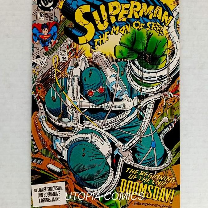 Jual Man Of Steel #18 (Doomsday Part 1 Of 7, First Appearance Of ...