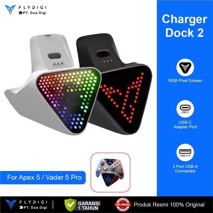 Jual FLYDIGI Charging Dock 2 Pro for Flydigi Apex 5 / Vader 5 Pro ...