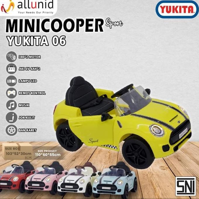 Jual Mobil Aki Yukita 06 Mini Cooper | Shopee Indonesia