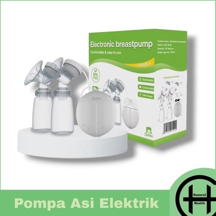 Jual Pompa Asi Elektrik 2 Botol Electronic Breastpump Pompa Asi ...