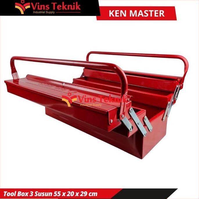 Jual Toolbox Besi 3 Susun Tool Box Besi | Shopee Indonesia