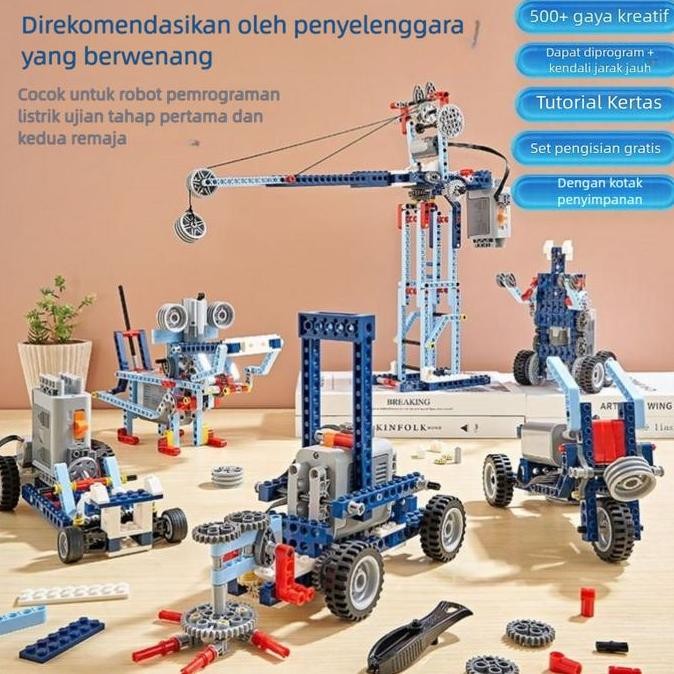 Jual Robot Pemrograman Anak Set Mesin Mekanik Lego 9686 Mainan Edukasi ...