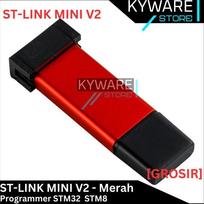 Jual ST-Link Mini V2 Programmer STM32 STM8 USB Downloader Stlink Debug | Shopee Indonesia