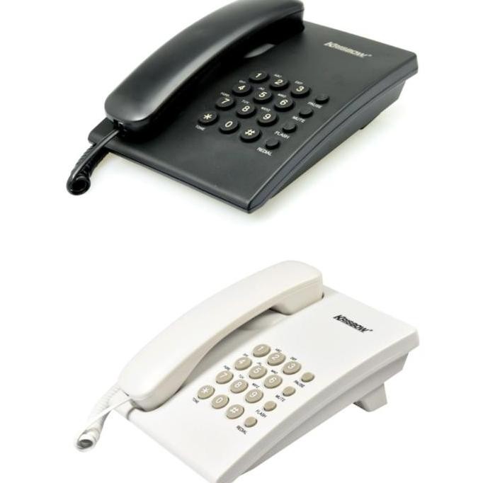 Jual Telepon Analog Krisbow Telephone Rumah Basic Skh-04 | Shopee Indonesia