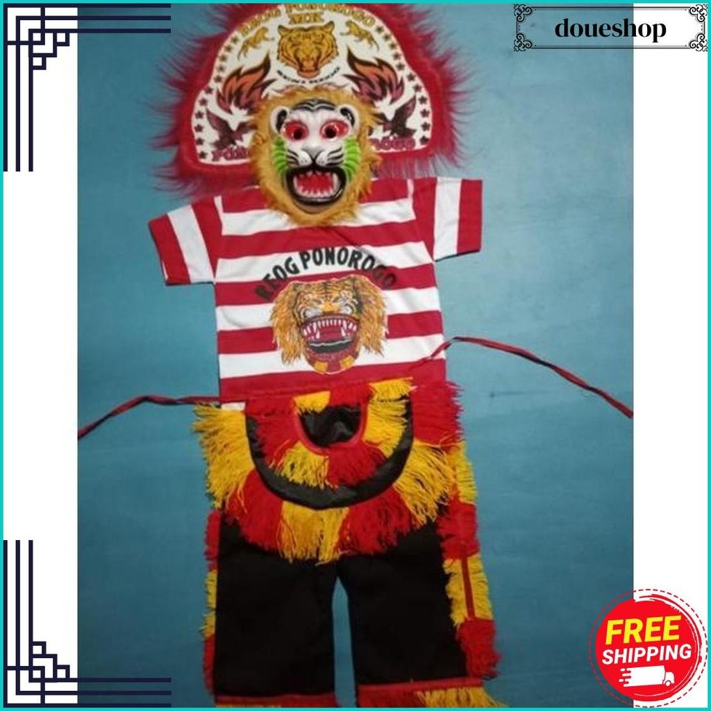 Jual Reog Spon Full Set, Reog Spon, Celana, Kaos, Embong, Barongan ...