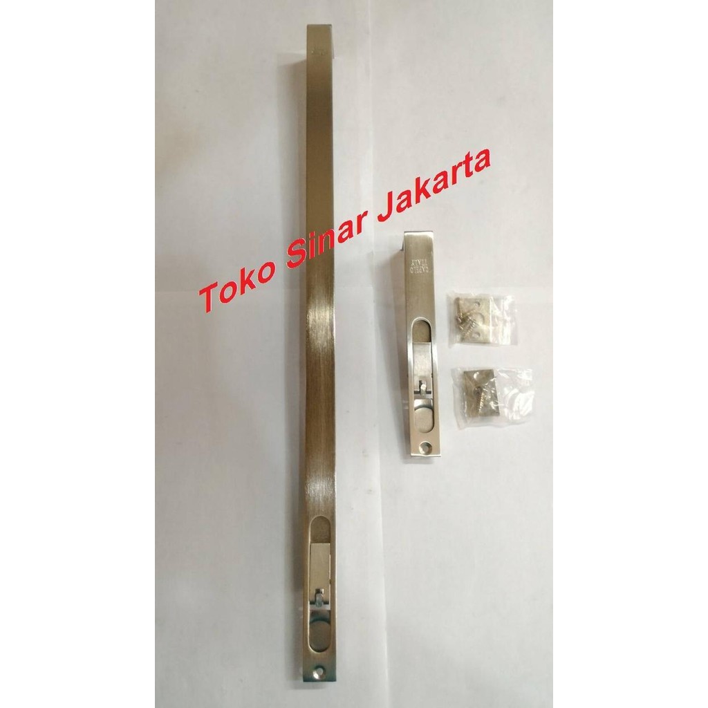 Jual TERLARIS! Grendel Pintu Tanam 6 " 18 " Inch Slot Selot Gerendel ...