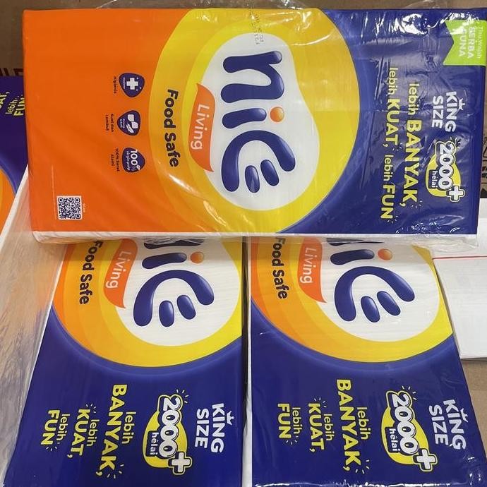 Jual Ready Stock Nice Tisu Tissue Nice 1000 Gram / Nice 2000 helai ...