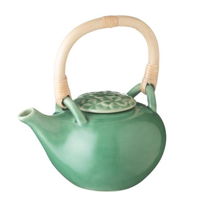 Jual Teapot / Teko/Ceret Teh Jenggala Frangipani 850 ml Toska | Shopee ...