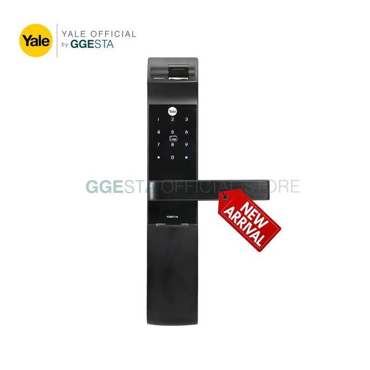 Jual Yale Digital Lock Ydm7116A Matt Black Kunci Pintu Smart Lock ...