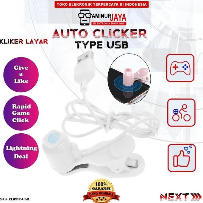 Jual SMART USB AUTO CLICKER ALAT TAP TAP LAYAR PENGKLIK OTOMATIS ...