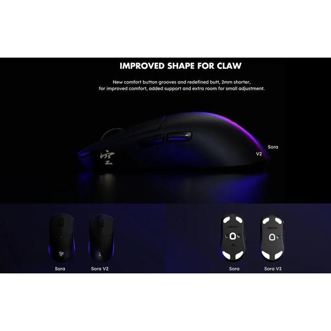 Jual Ninjutso Sora V2 Wireless Super Light Gaming Mouse | Shopee Indonesia