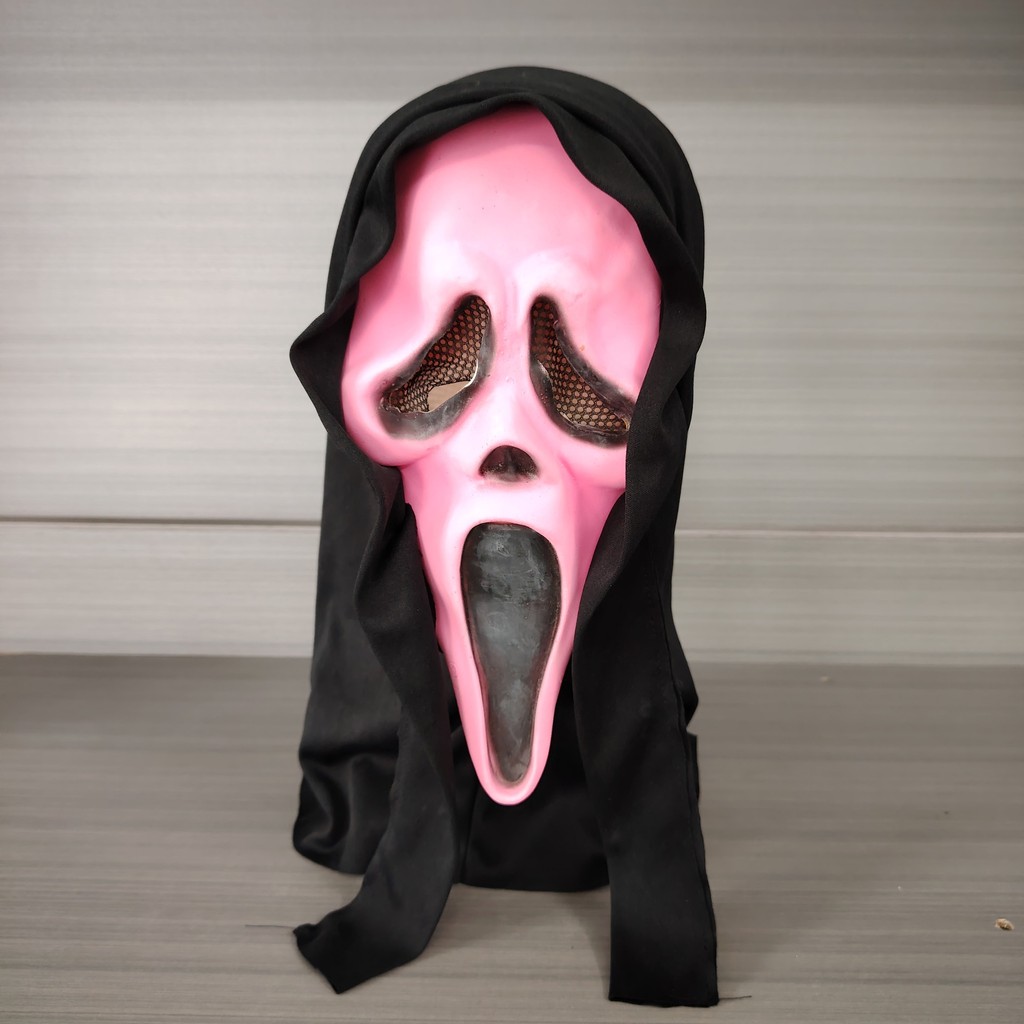 Jual Halloween cos Horror Funny Screaming Ghost Face Mask Scary ...