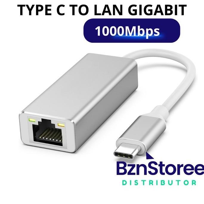 Jual DF152 - Type-c to lan 1000Mbps iBLink/ LAN Adapter USB Type-C to ...