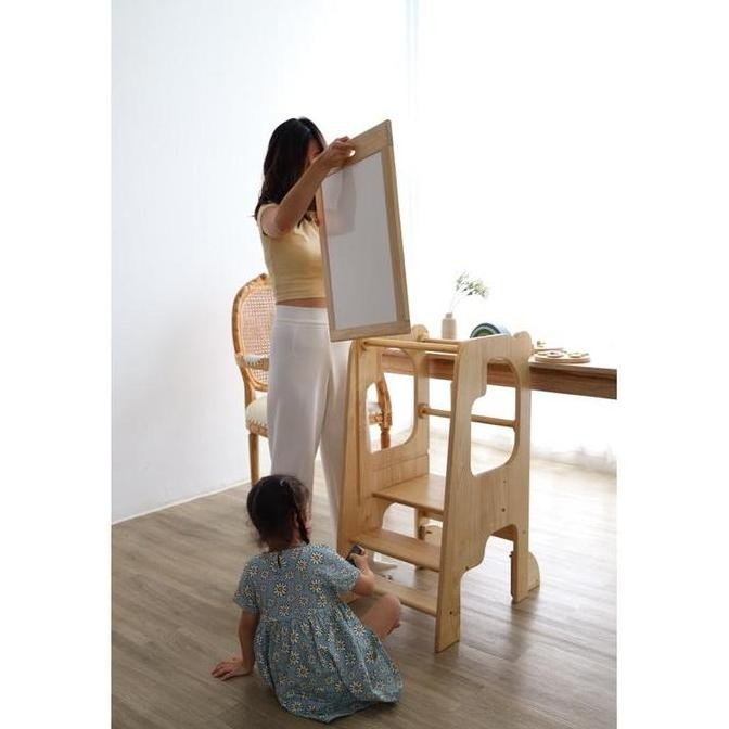 Jual Buddy Helper/Learning Tower Montessori Style (3 Level Tinggi Untuk ...