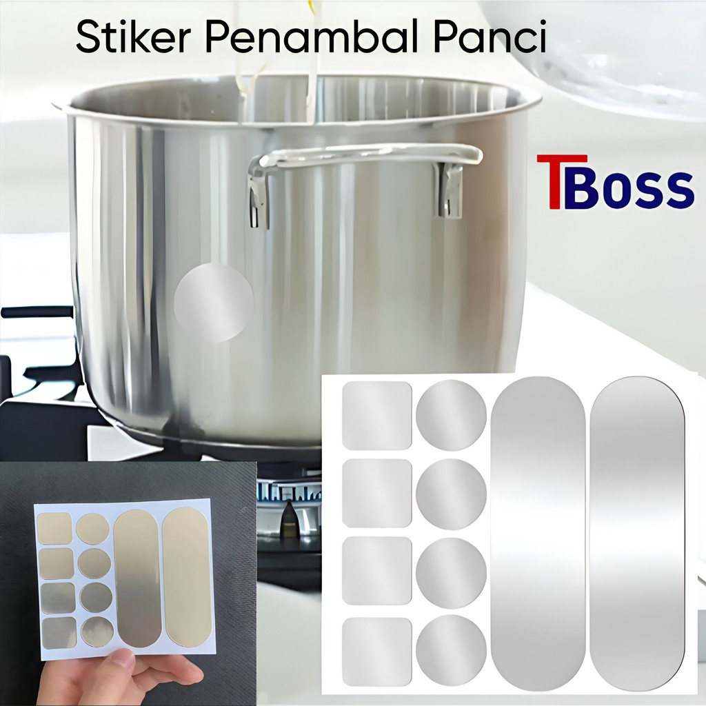 Jual TBOSS Stiker Penambal Panci Aluminium 1 Lembar Lem Panci Bocor ...