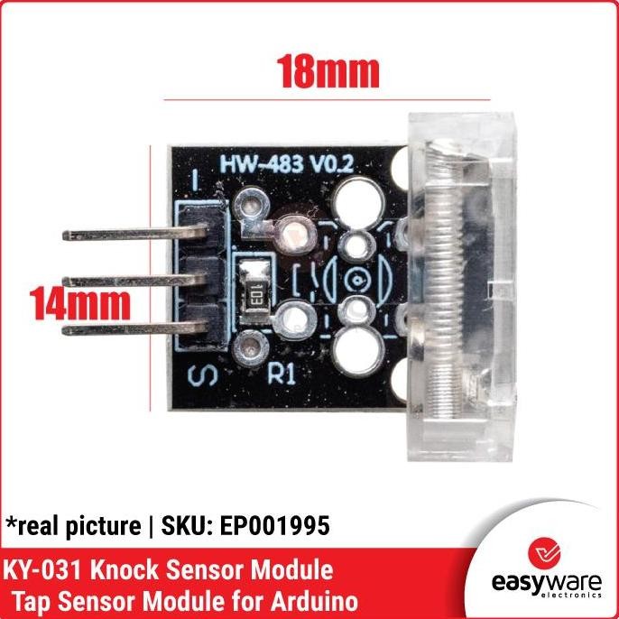 Jual KY-031 KNOCK SENSOR MODULE KY 031 TAP SENSOR KY031 | Shopee Indonesia