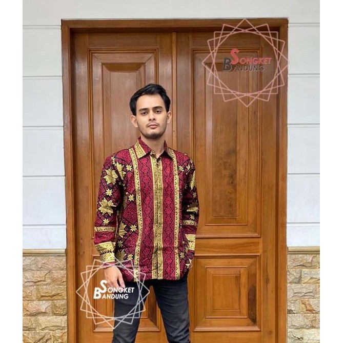 Jual KEMEJA TUMPAL KECIL MOTIF MALIKA MEGAN LAURA BATIK JUPRI FULL ...