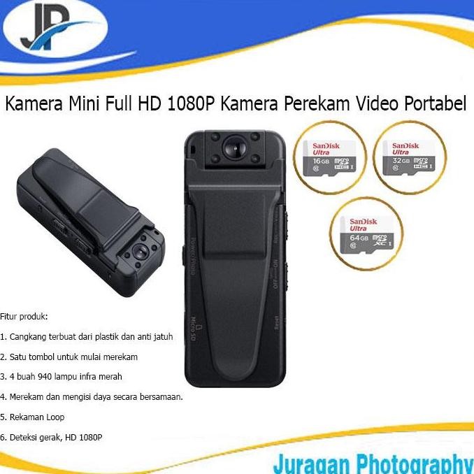 Jual PROMO DISKON - Kamera Mini Full HD 1080P Kamera Perekam Video ...
