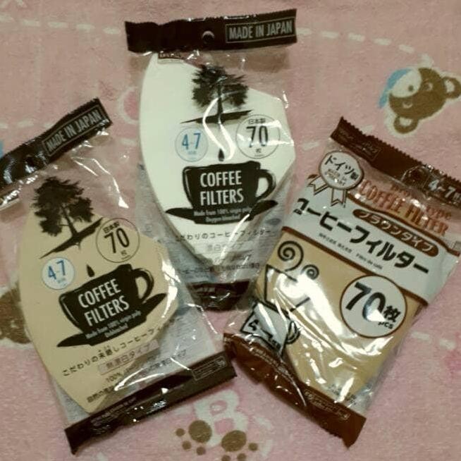 Jual Daiso Coffee Filter 4-7Cup Isi 70 Lbr / Kertas Saring Kopi ...
