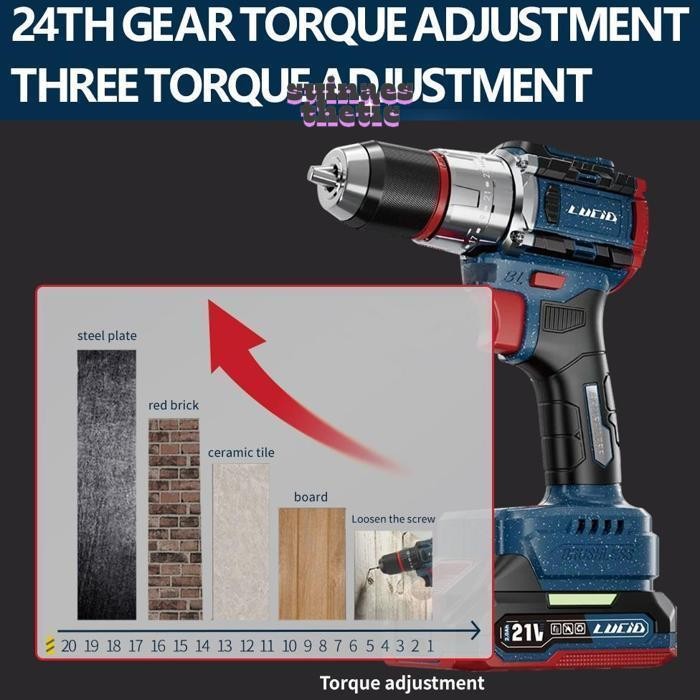 Jual fx-45 y-76 Viral LUCID LX-60 Cordless Mesinbor 13MM 2.0A 21V ...