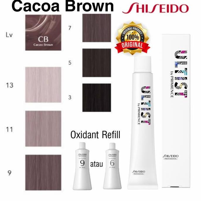 Jual SHISEIDO ULTIS HAIR COLOR BROWN SERIES, CAT SHISEIDO | Shopee ...