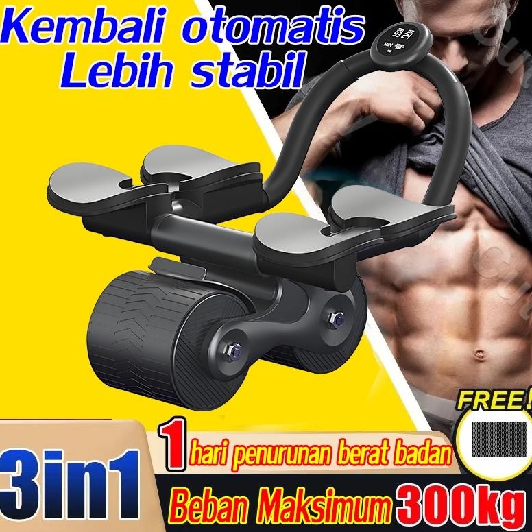 Jual 3 Hari untuk mendapatkan otot perut AB Roller Wheel Dilengkapi ...