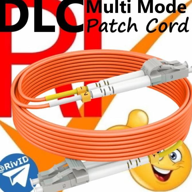 Jual NEW - LC-LC OM2 10M Dx Patch Cord Multi Mode Fiber Optik Patchcord ...