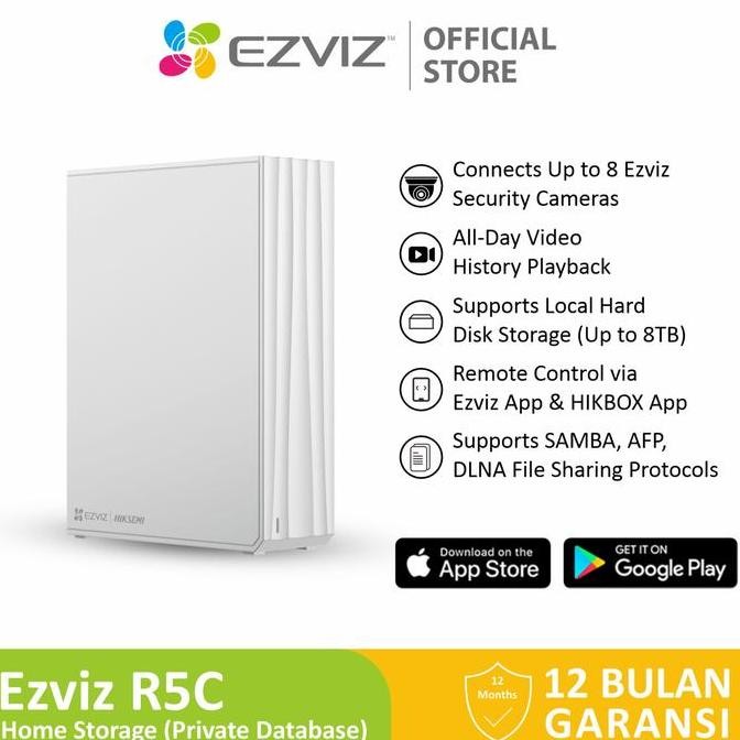 Jual Ezviz R5C Smart Home Storage Management Private Data Base for CCTV ...