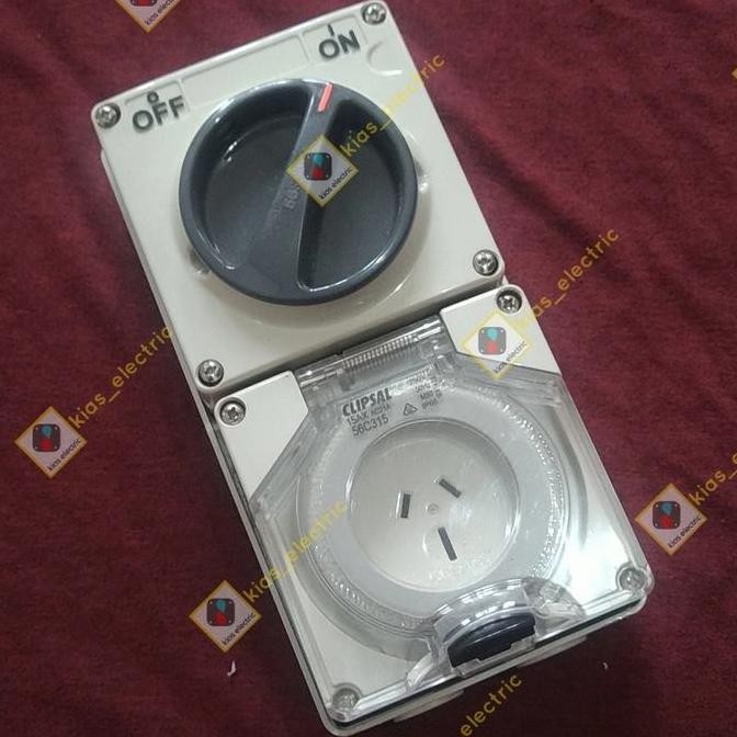 Jual Receptacle Switch Industrial Clipsal 56C315 Ip66 Harga Khusus ...