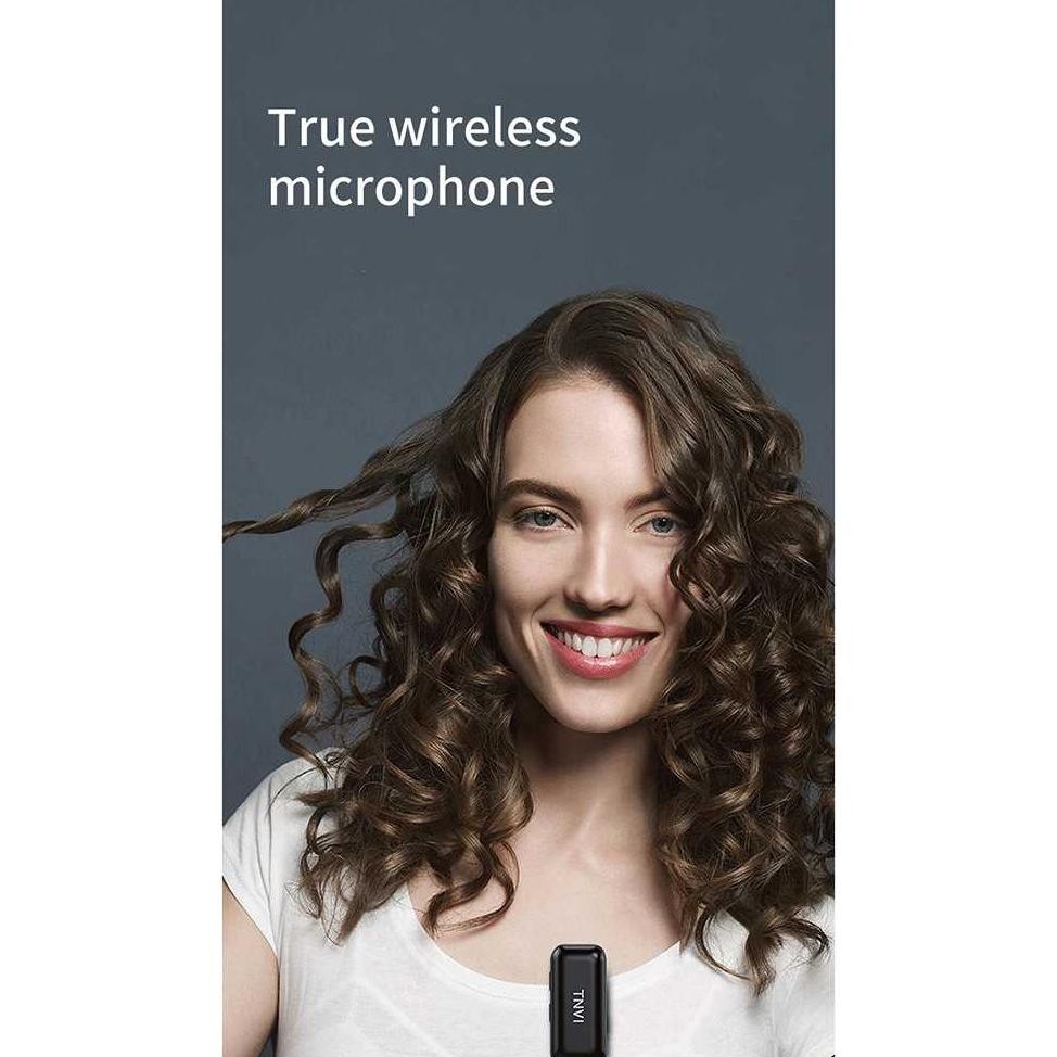 Jual TNVI Mikrofon Lavalier Wireless Lapel Microphone Single Channel ...