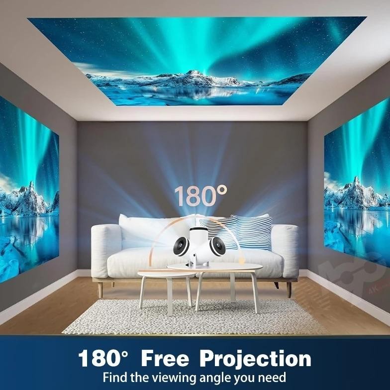 Jual Hy300 Smart Proyektor Portable Hd Smart Projector Android 11 Os ...