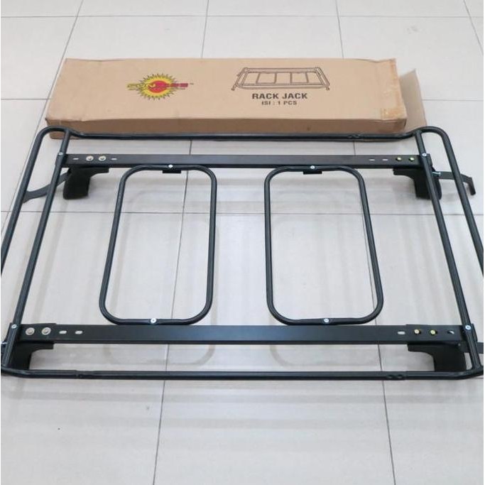 Jual ROOF RACK SUNRISE / RACK ATAS MOBIL / ROOF RACK UNIVERSAL HITAM ...