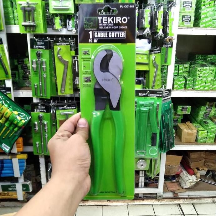 Jual Tekiro tang potong kabel 10" inch / cable cutter 10" inch | Shopee ...