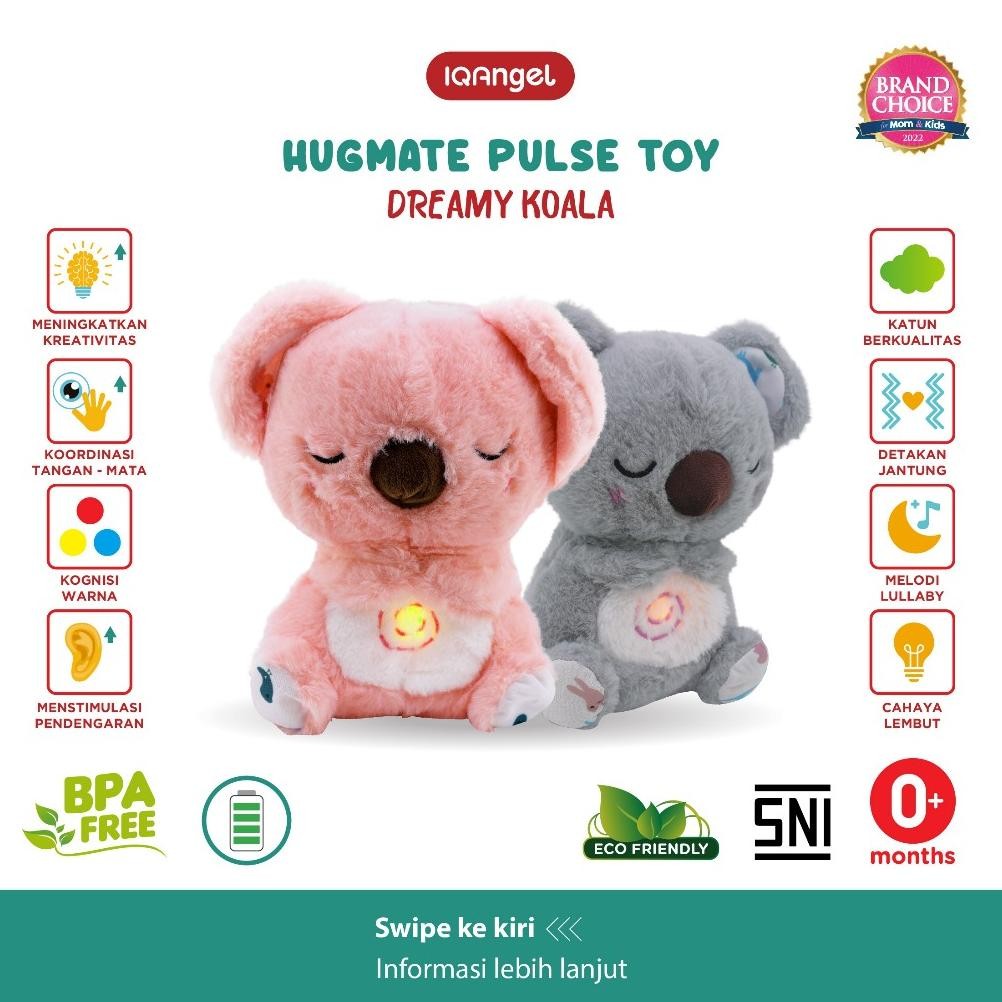 Jual YMN HugMate Pulse Toy Dreamy Koala Mainan Edukasi Boneka Tidur ...